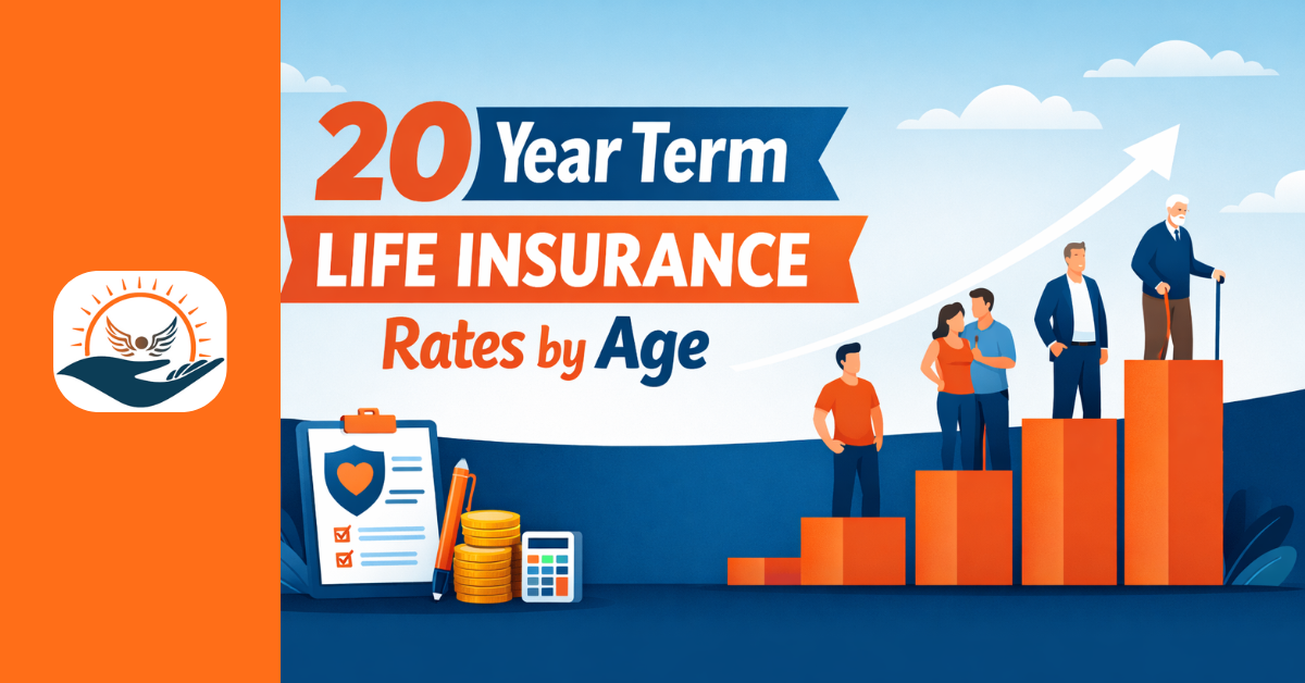 20 year term life insurance rates by age in 2026 - PinnacleQuote