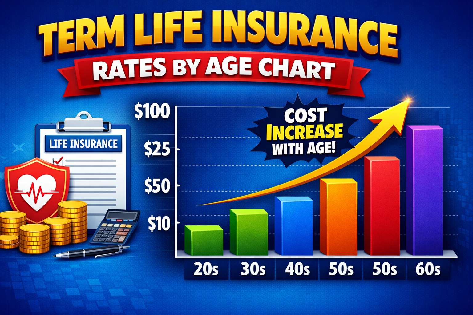 Are Term Life Insurance Rates by Age in 2026 Still the Cheapest Way to ...